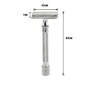 Classic Shaving Double Edge De Safety Razor Free Blades Vintage Shaver ...