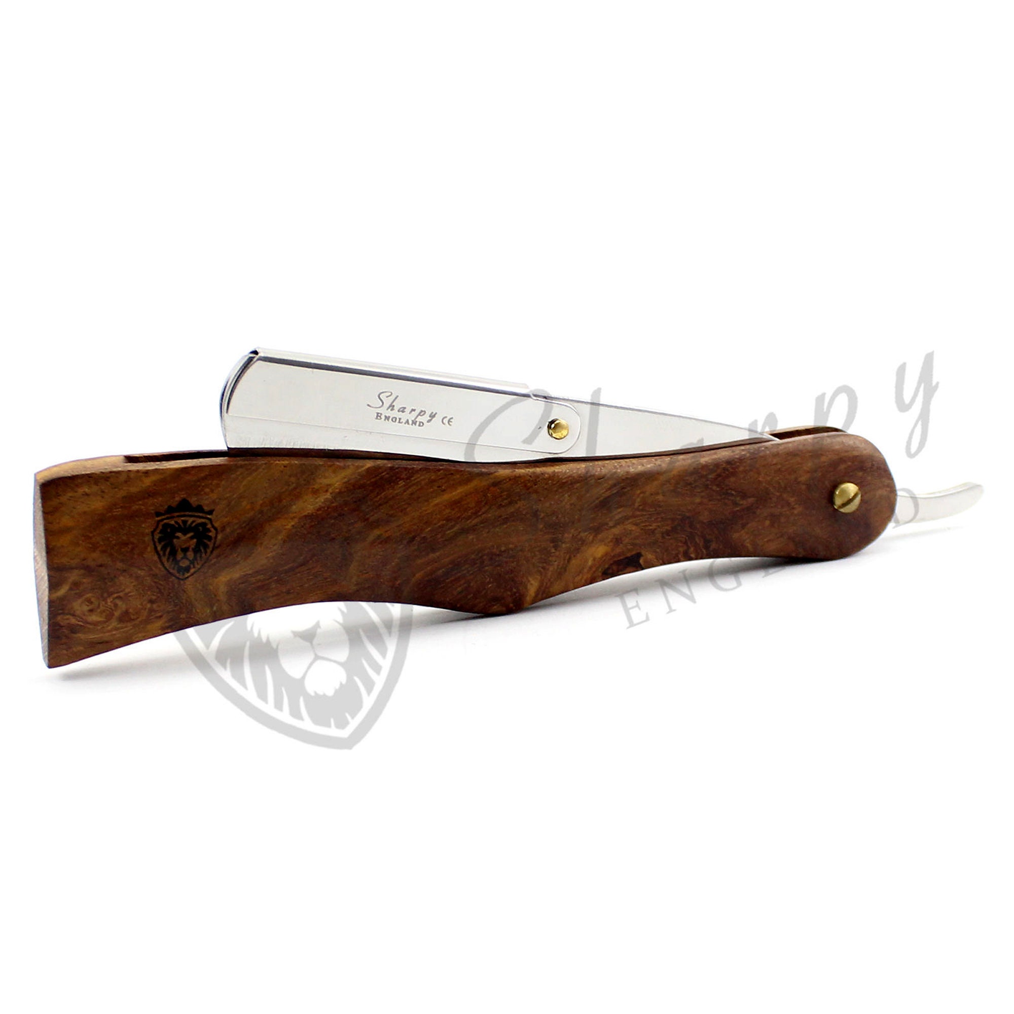 Sharpy Wooden Barbers Cut Throat Razor Set Complete With - Etsy