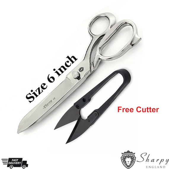 6 Inch Tailors Scissors for Heavy Duty Fabrics Dressmaking - Etsy