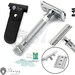 Classic Shaving Double Edge De Safety Razor Free Blades Vintage Shaver ...