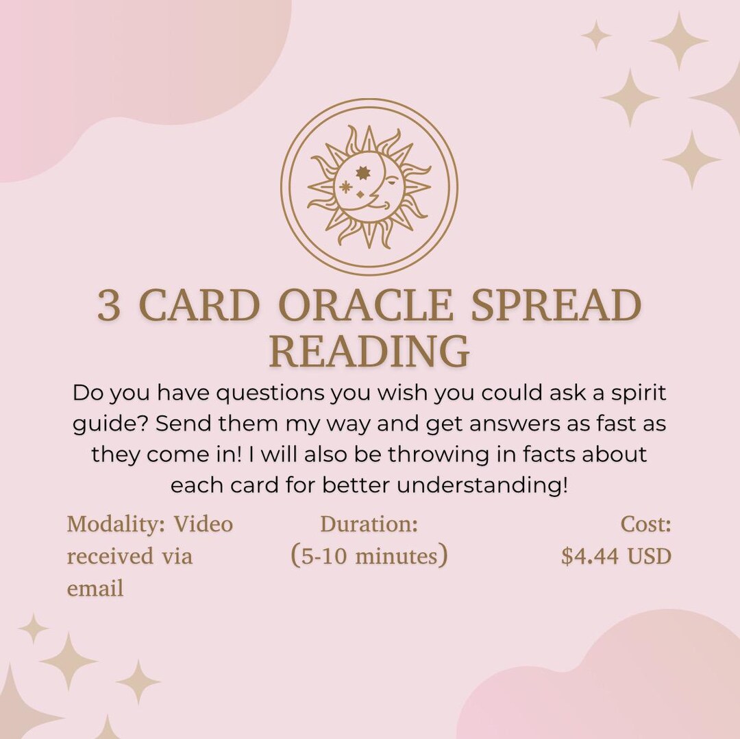 3 Card Oracle Reading | Intuitive Guidence | Love, Career, or General ...