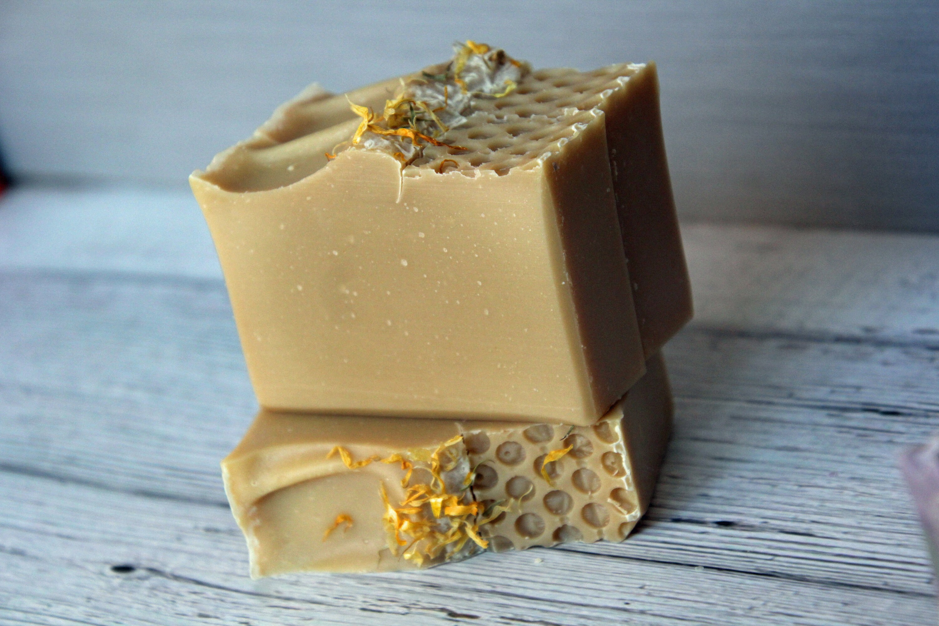 Oatmeal Milk And Honey Soap Cold Process All Natural Etsy
