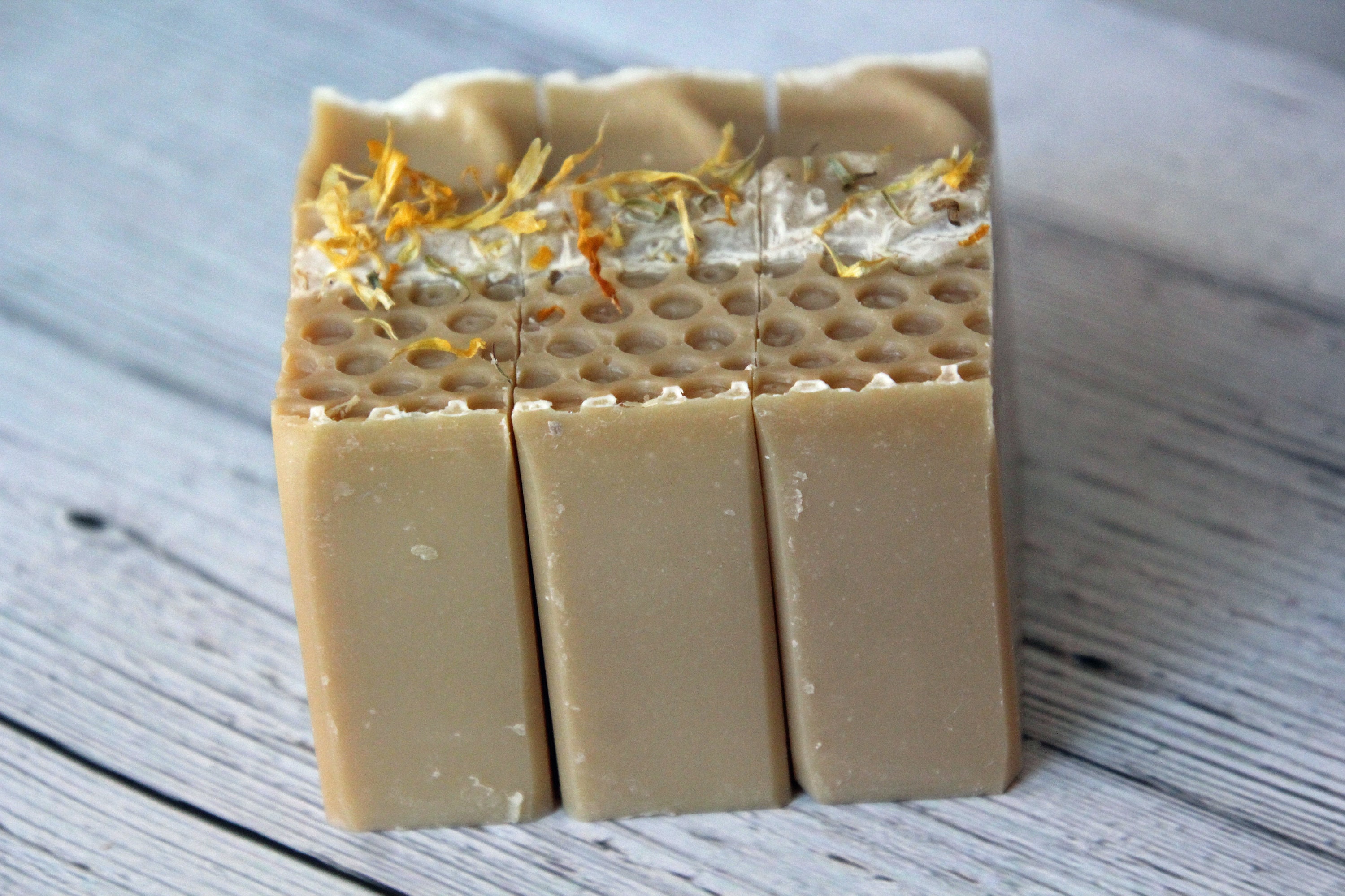 Oatmeal Milk And Honey Soap Cold Process All Natural Etsy