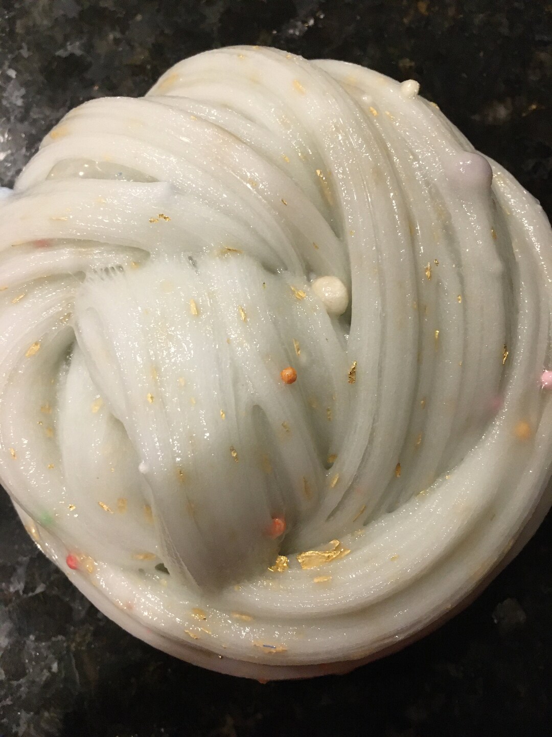 Gold Leaf Slime With Foam Balls - Etsy