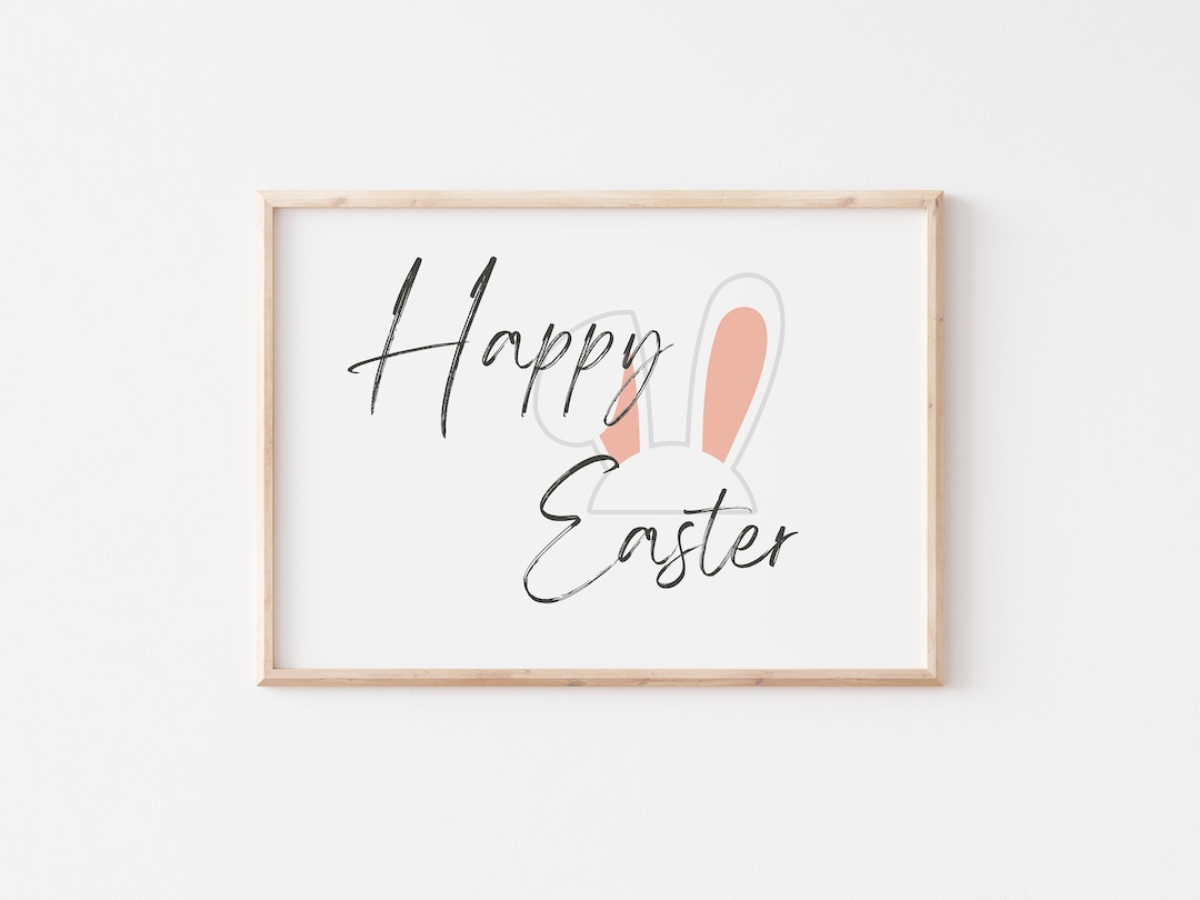 Easter Printable, Easter Wall Decor, Easter Print, Easter Egg Decor ...