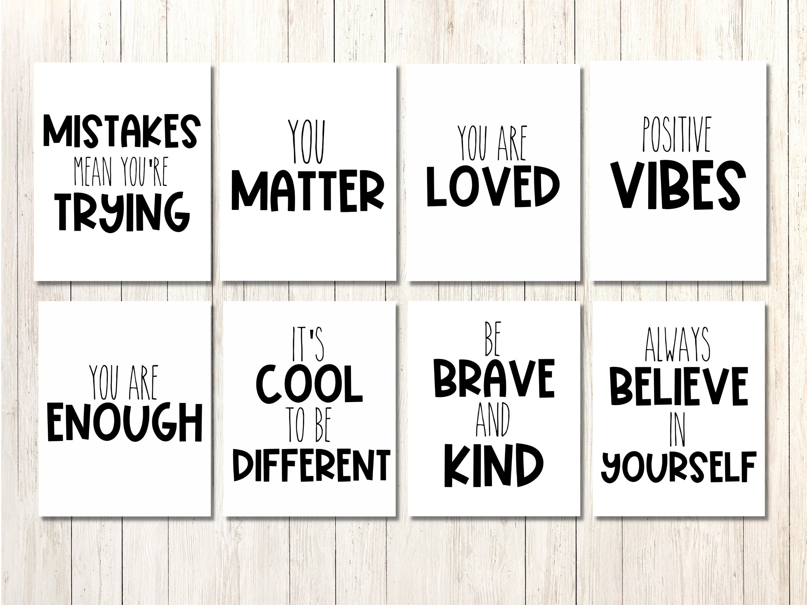 Classroom Posters, Positive Affirmation, Classroom Decor, Growth ...