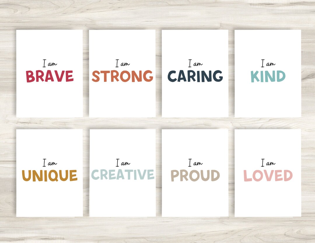 Affirmation Posters, Inspirational Classroom Posters, Classroom Decor ...