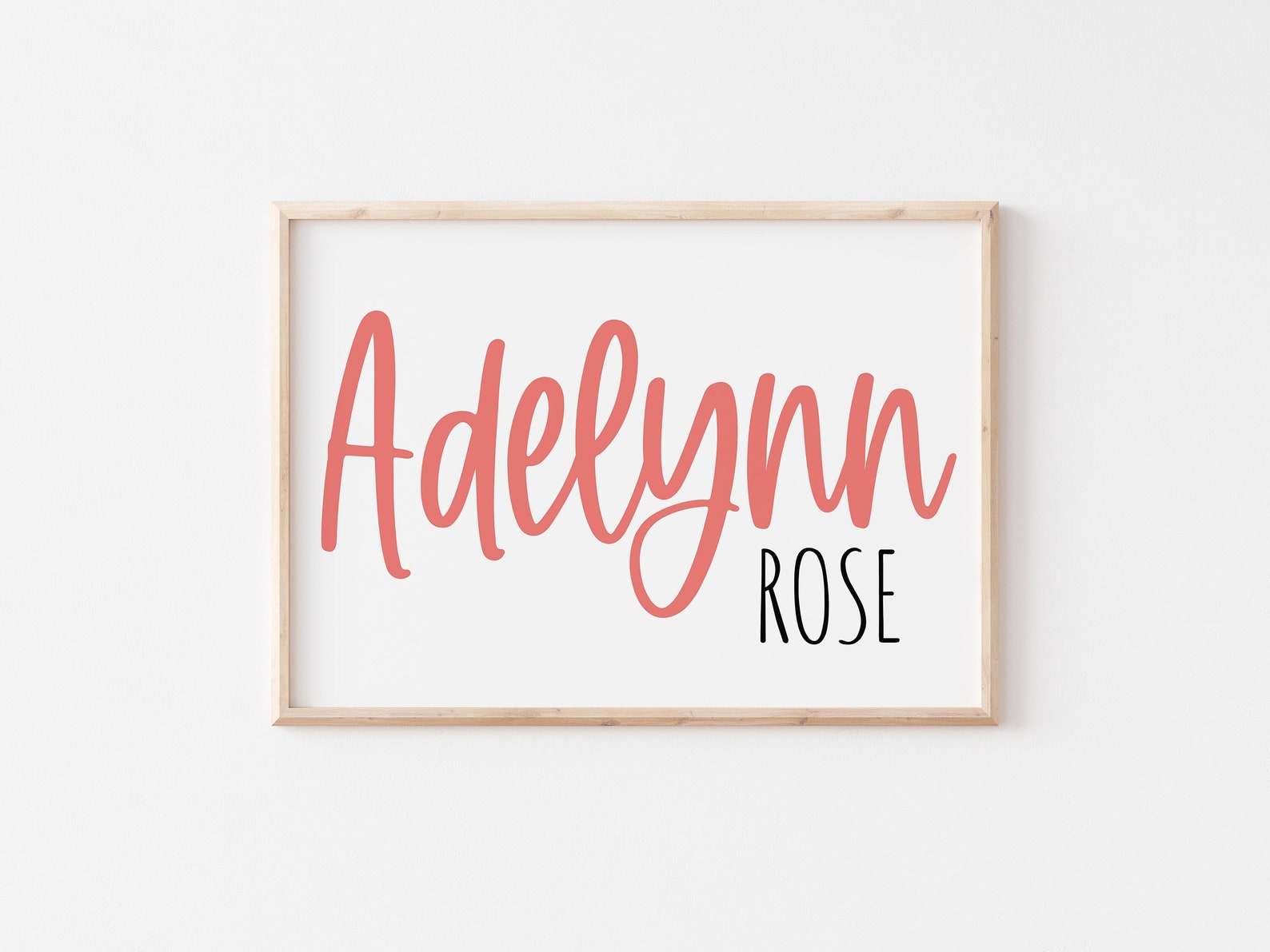 Name Printable Custom Name Personalize Nursery Printable - Etsy