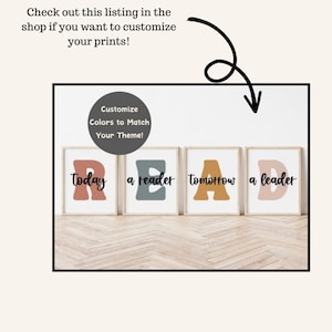 Today A Reader Tomorrow A Leader, Reading Corner Posters, Reading ...