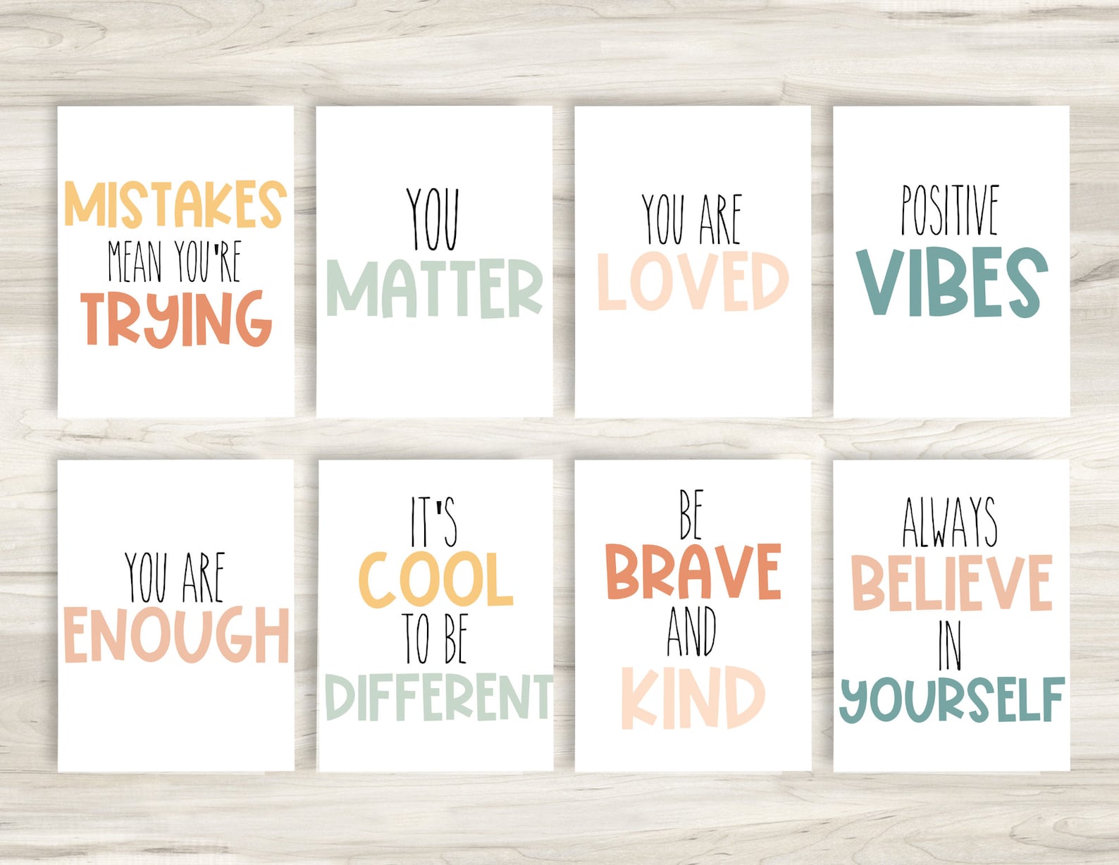 Classroom Posters, Positive Affirmation, Classroom Decor, Growth ...