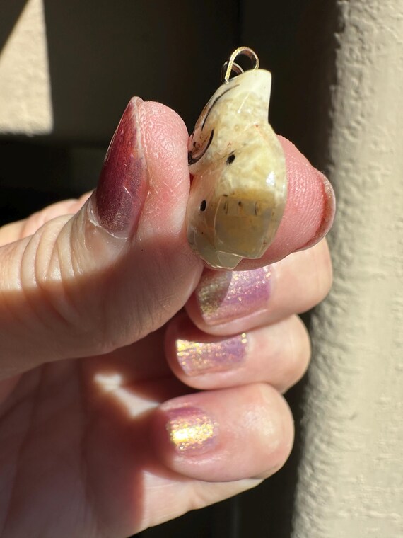 Inuit Billiken Carved Charm - Gem