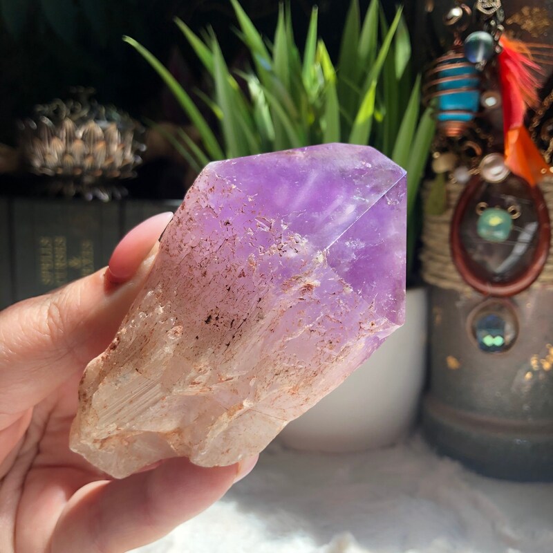 Raw Amethyst Crystal - Etsy
