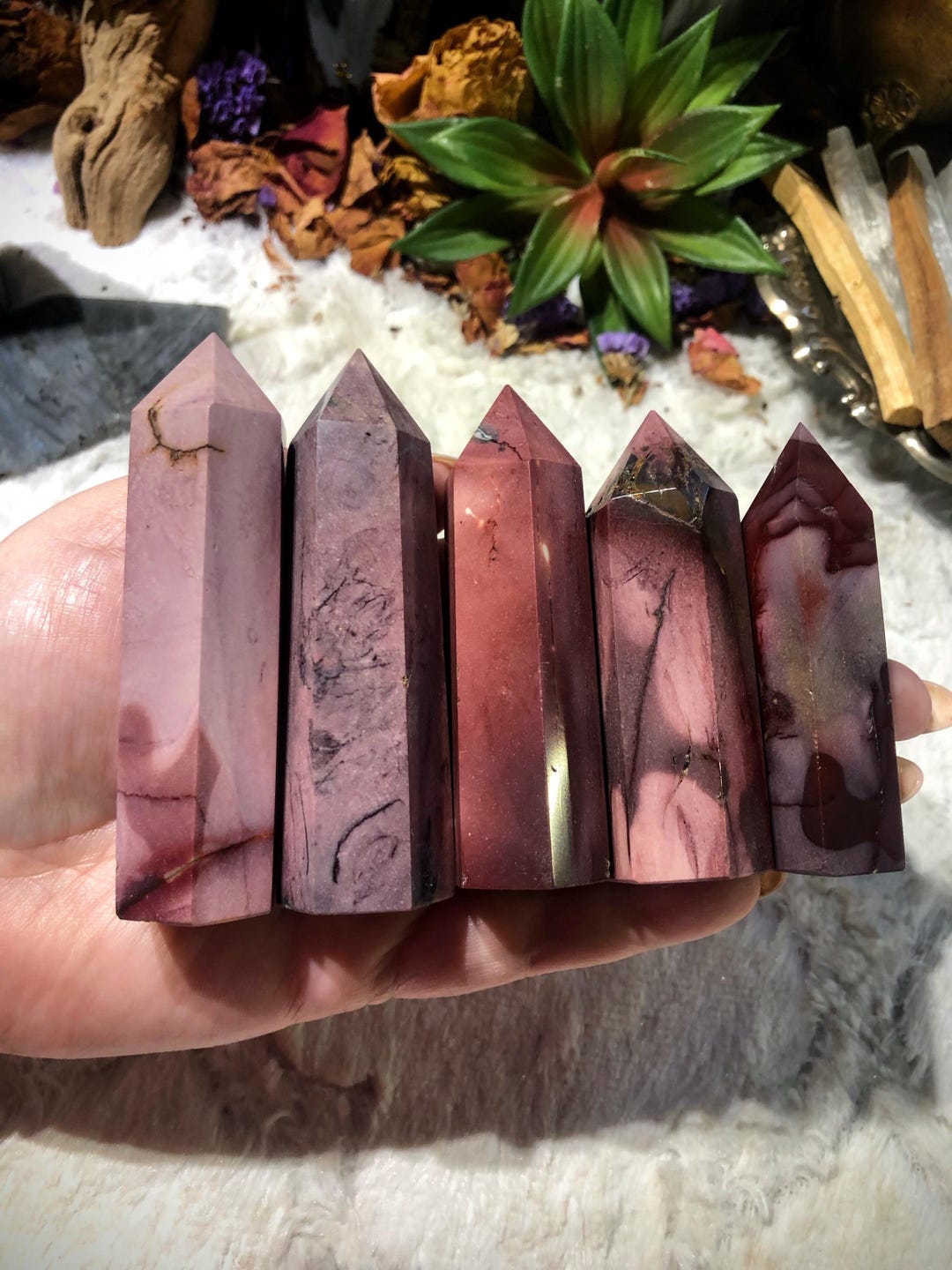 ONE Purple Mookaite Jasper Tower, Mookaite Jasper, Mookaite Towers ...