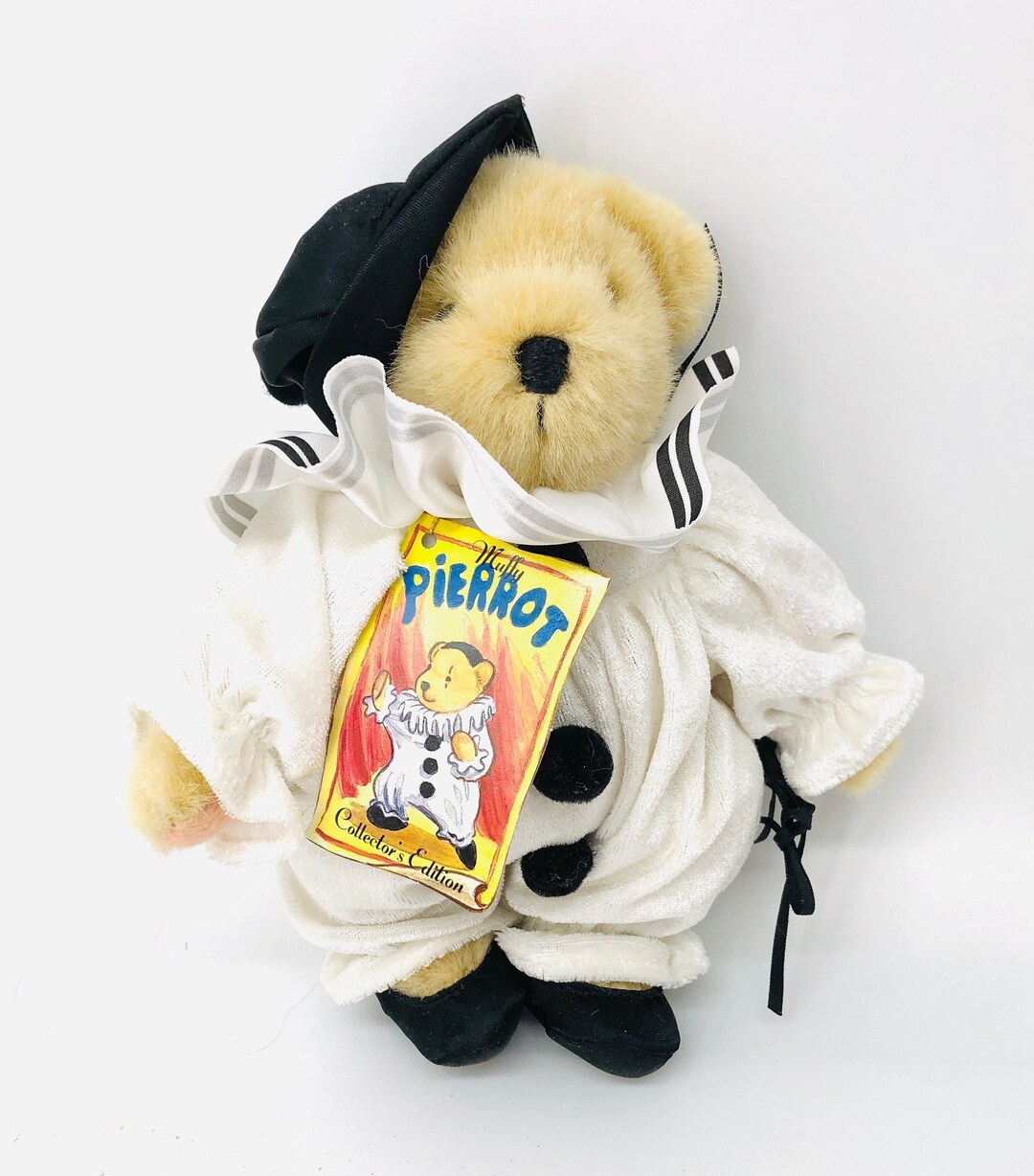 Muffy Pierrot Clown Teddy Bear, 8 NIB Muffy Vanderbear North Amer Bear ...