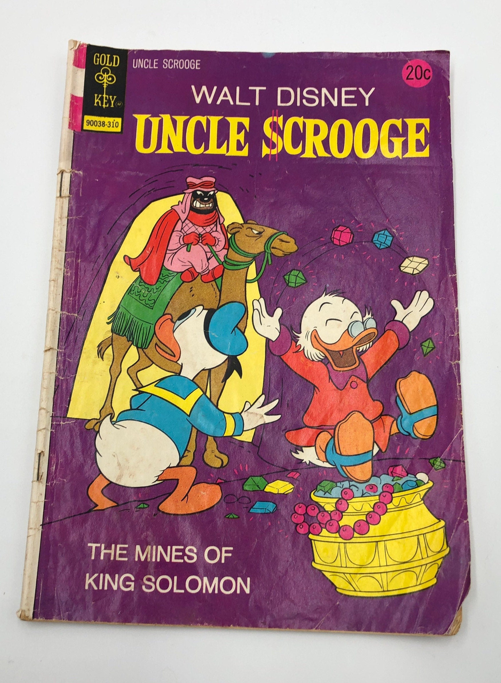 Vintage Comic Walt Disney Uncle Scrooge 108 | Etsy