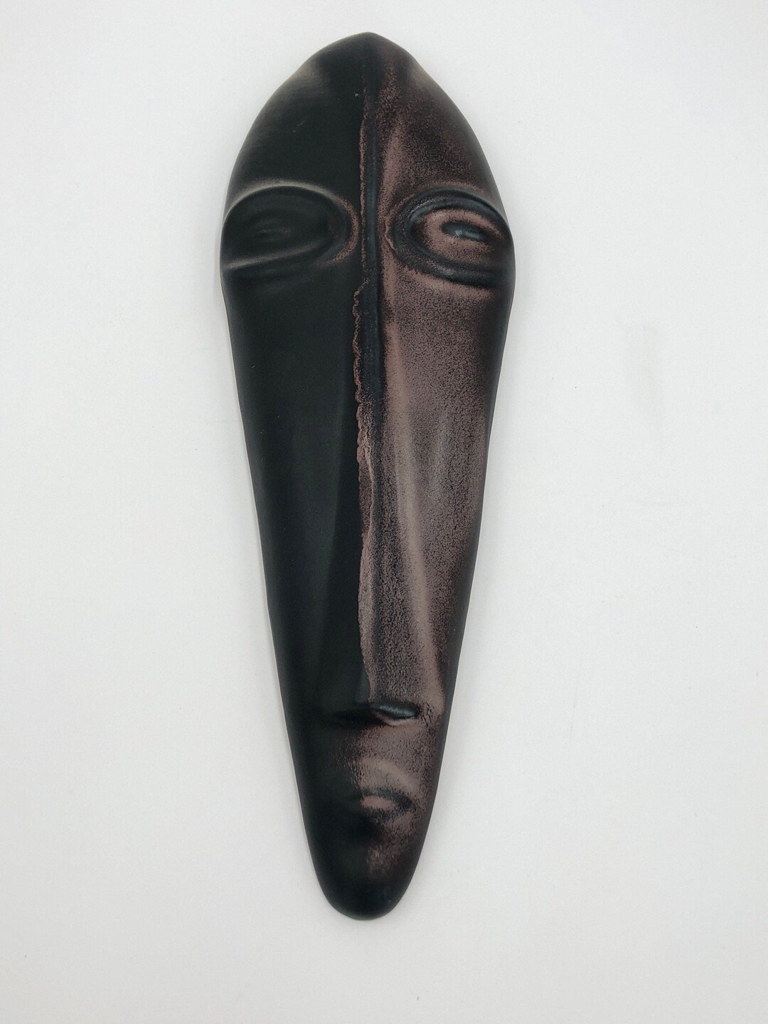Rare Vintage Dryden Pottery, Modernist Face Wall Art, Abstract Mask, 14 ...