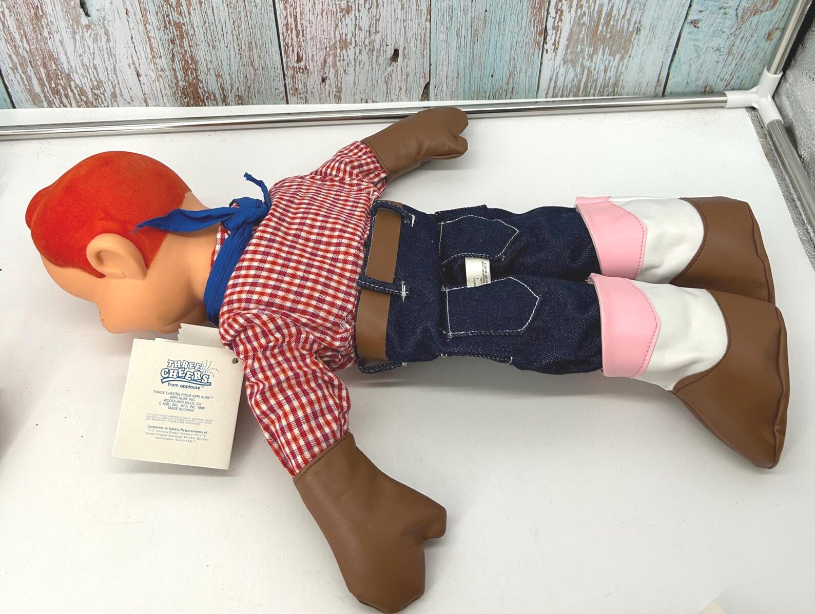 Vintage Howdy Doody Puppet, 21" Puppet, 17" Soft Doll, 1988 Howdy Doody ...