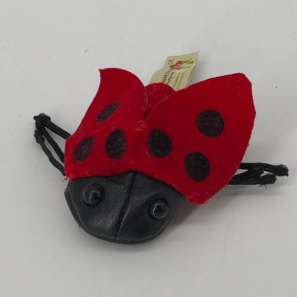 Ladybug Finger Puppet - Etsy