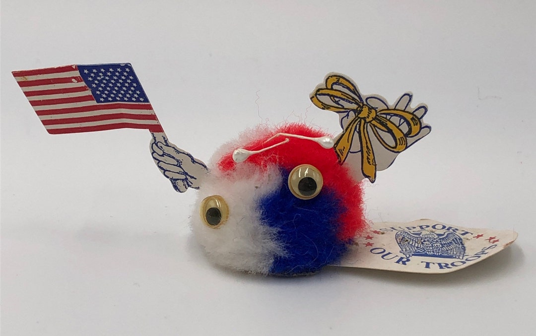 Vintage Weepul, Tie a Yellow Ribbon, Support Our Troops, Googly Eyed ...