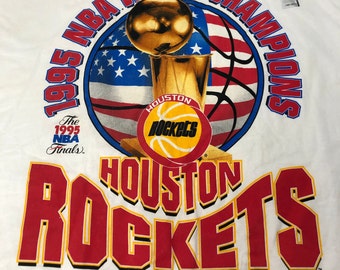 Houston Rockets Vintage - Etsy