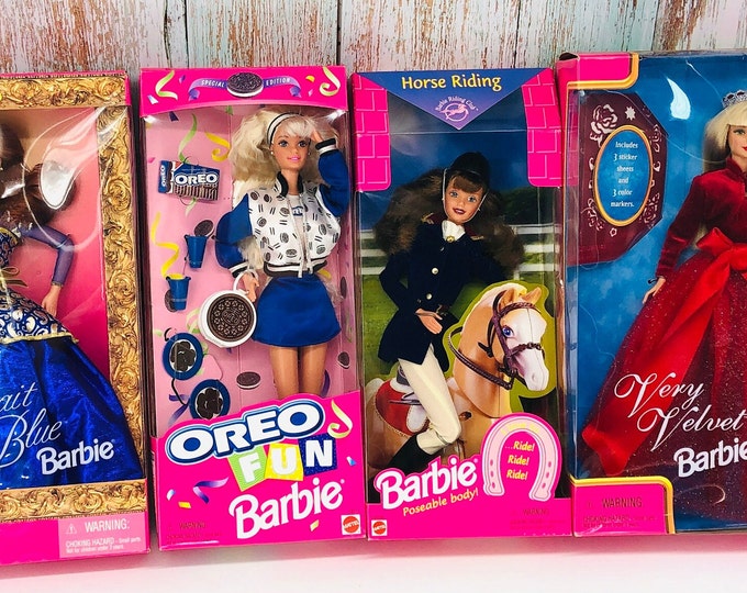 1 Left! Vintage Mattel Barbies, 1990s Barbies, MIB Barbie, 20528 Very ...