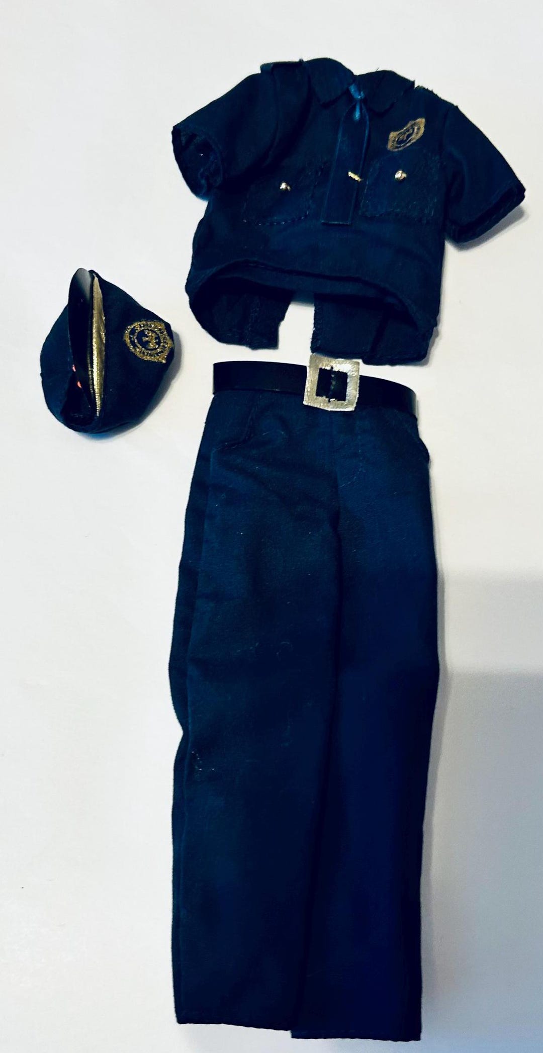 Vintage Ken Police Uniform, #12609 Police Officer Uniform, Ken's ...