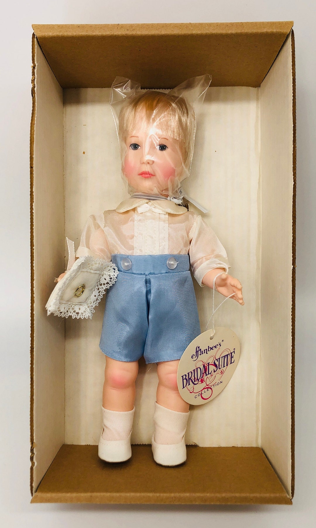 Vintage Effanbee Ring Boy, 1985, MIB, Part of Bridal Suite Collection ...