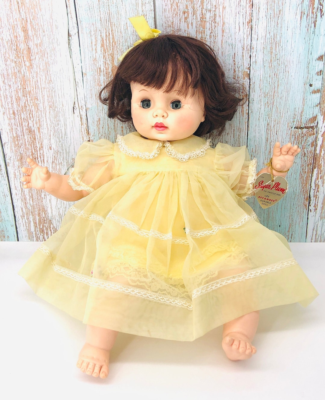 Vintage Effanbee Sugar Plum Doll, 19, Original Clothes, 1969, Sugar ...