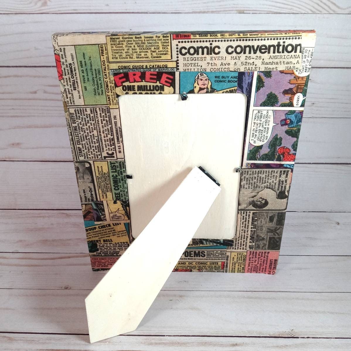 Custom Superhero Picture Frame Choose Your Character Wood - Etsy