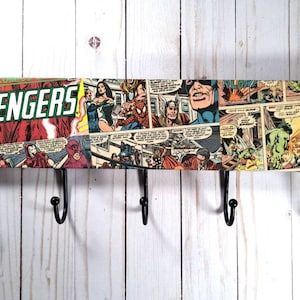 Marvel Avengers Wall Coat and Hat Rack - Marvel Avengers Room Decor ...