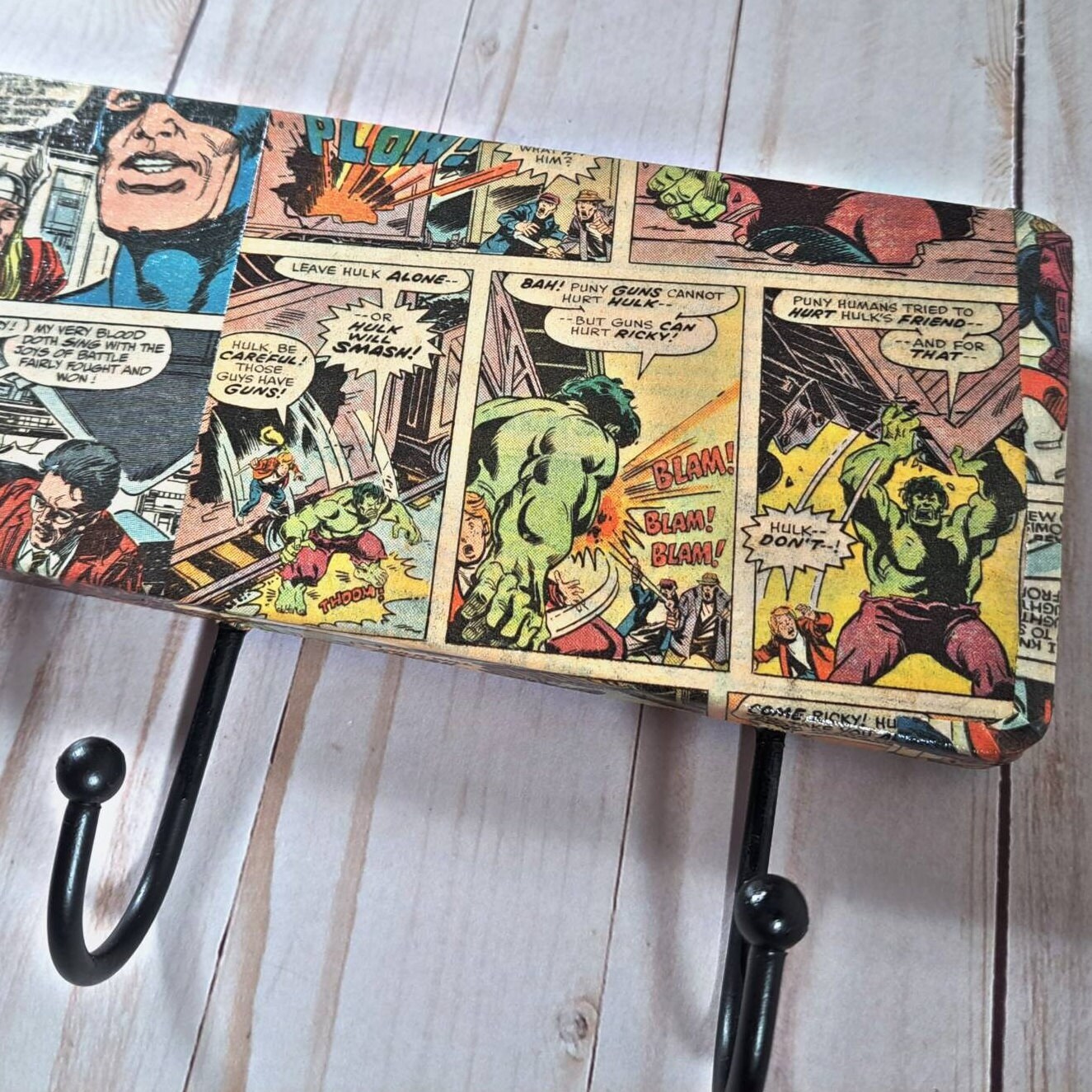 Marvel Avengers Wall Coat and Hat Rack - Marvel Avengers Room Decor ...