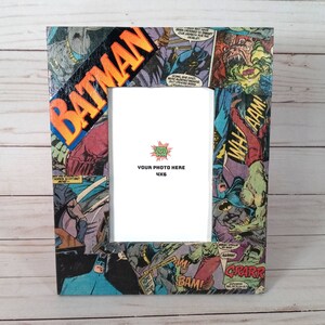 Custom Superhero Picture Frame - Choose Your Character - Wood Picture ...