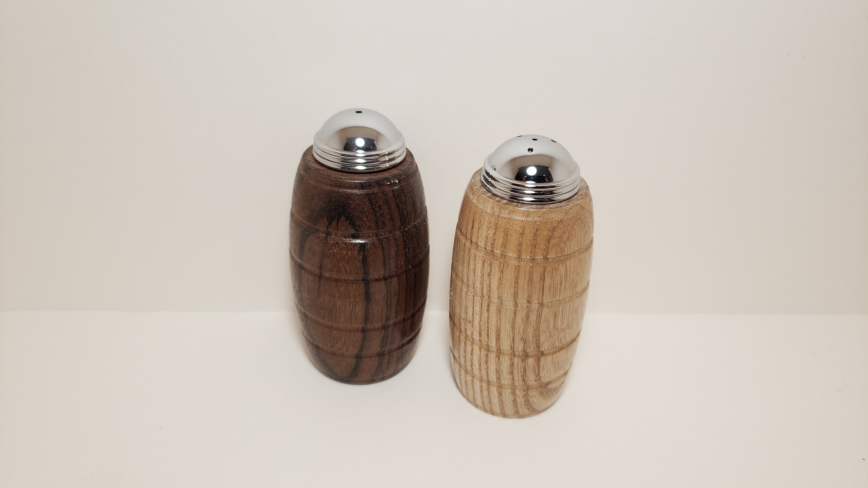 Bocote Wood Pepper Shaker, Ash Wood Salt Shaker, Gift Idea, Wedding ...