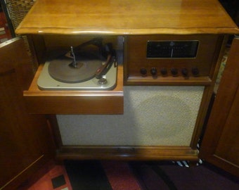 Fisher Record Player Console - Etsy