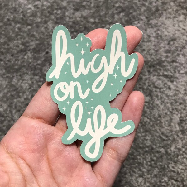 High on Life Sticker - Etsy