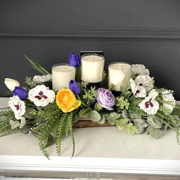 Spring Centerpiece for Dining Table - Etsy