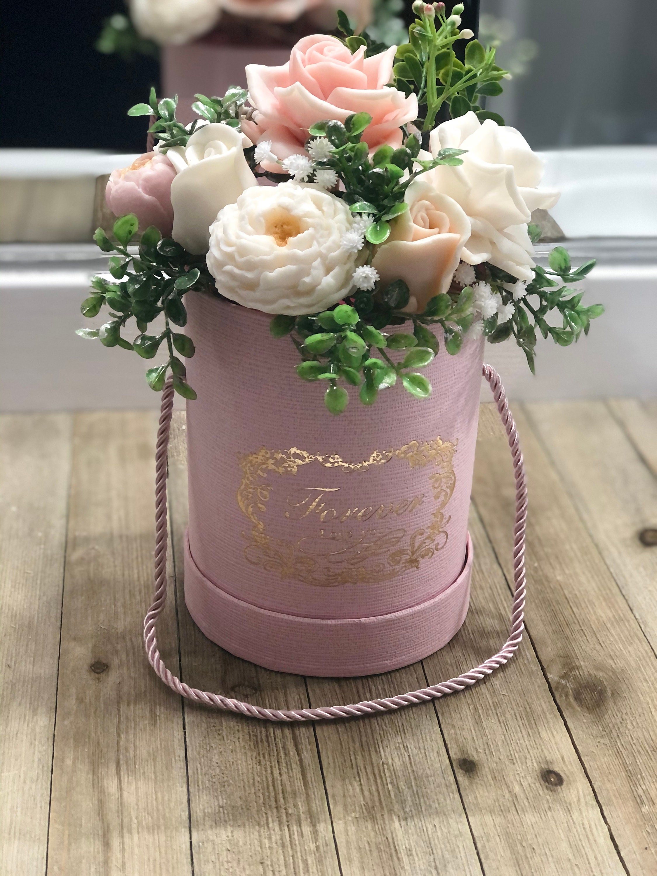 Soap Flower Bouquet, Soap Roses Bouquet, Soap Gift for Her - Etsy