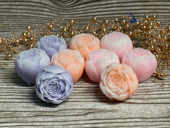 20 Peony Soap Favors Wedding Soap Favors Peony Soap Bridal - Etsy