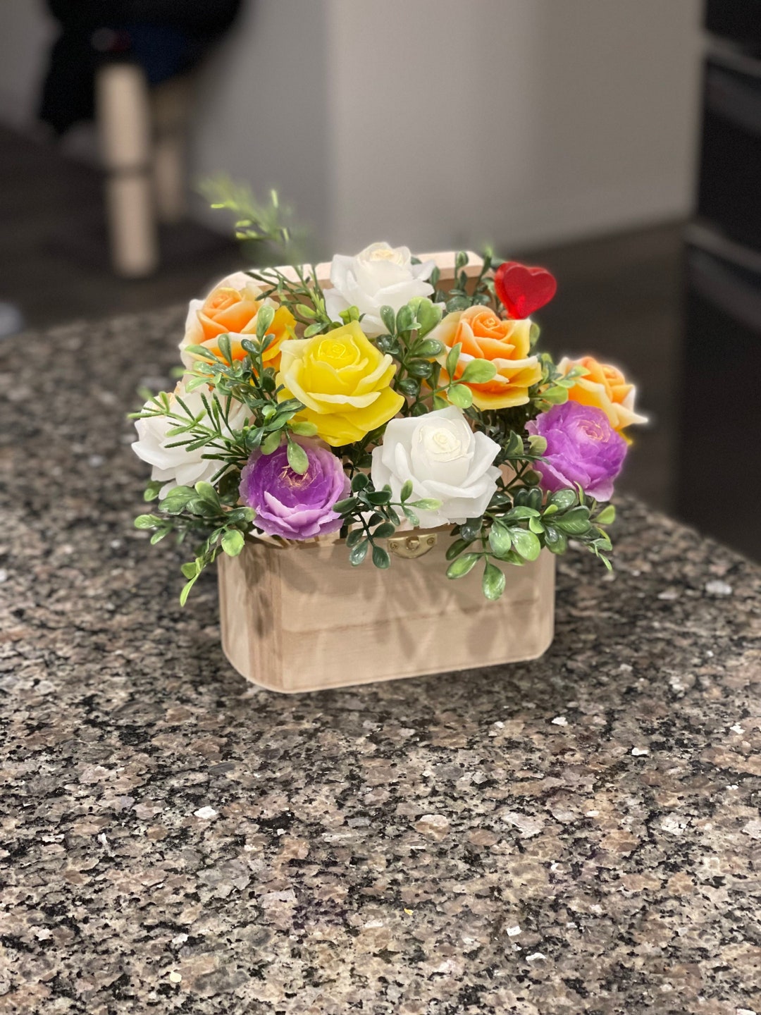 Soap Flower Bouquet, Soap Roses Bouquet, Soap Gift for Her - Etsy