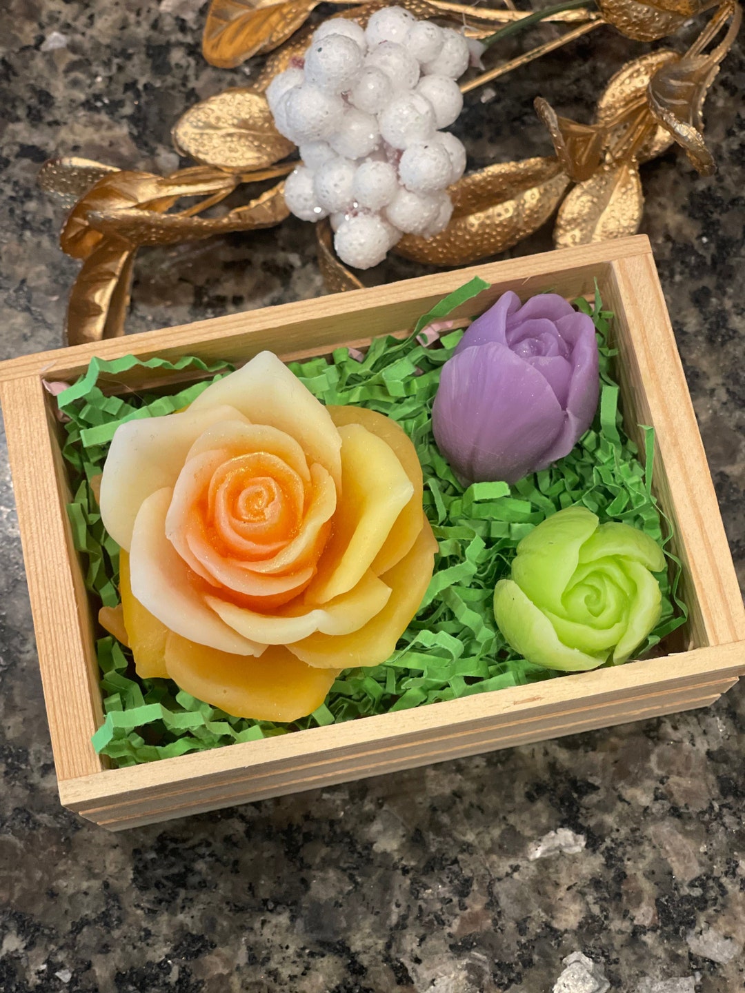 Rose Soap Bar, Tulip Soap Bar, Wedding Soap Favor, Baby Shower Favors ...