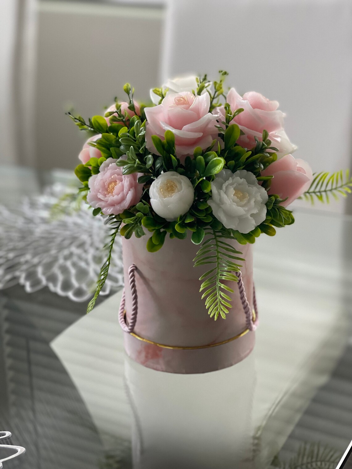 Soap Flower Bouquet Soap Roses Bouquet Soap Gift for Her | Etsy