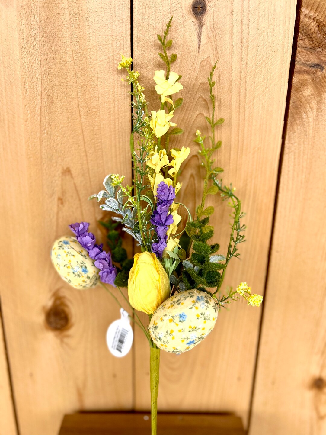 14” Tulip Floral Pick, Spring Flowers, Easter Floral, Wreath Supplies ...