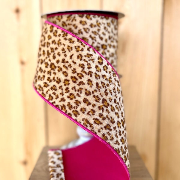 Leopard Ribbon - Etsy