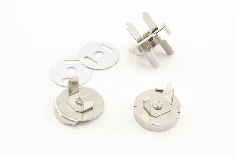 20 Sets of 18mm Half Cover Magnetic Snap Leather Closures | Etsy