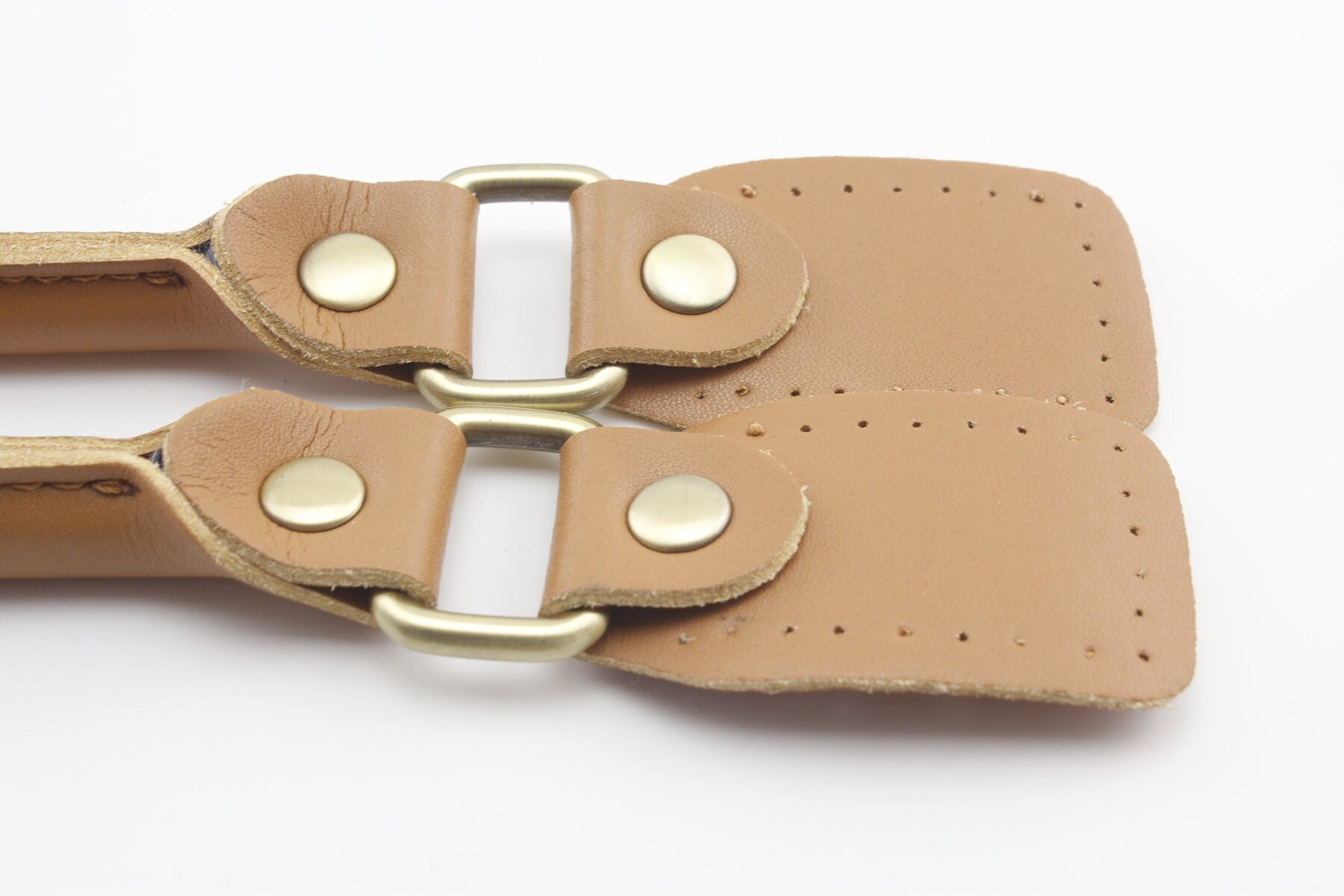 Pair of 23.5 Inch Sew in Microfiber PU Leather Bag Purse Strap - Etsy