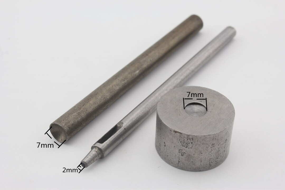 7mm Double Dome Cap Rivet Setter Install Tools Kit - Etsy