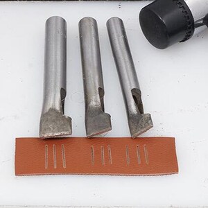 1mm X 3mm Round Rectangle Shape Leather Punch Cutter Tool for Leather ...