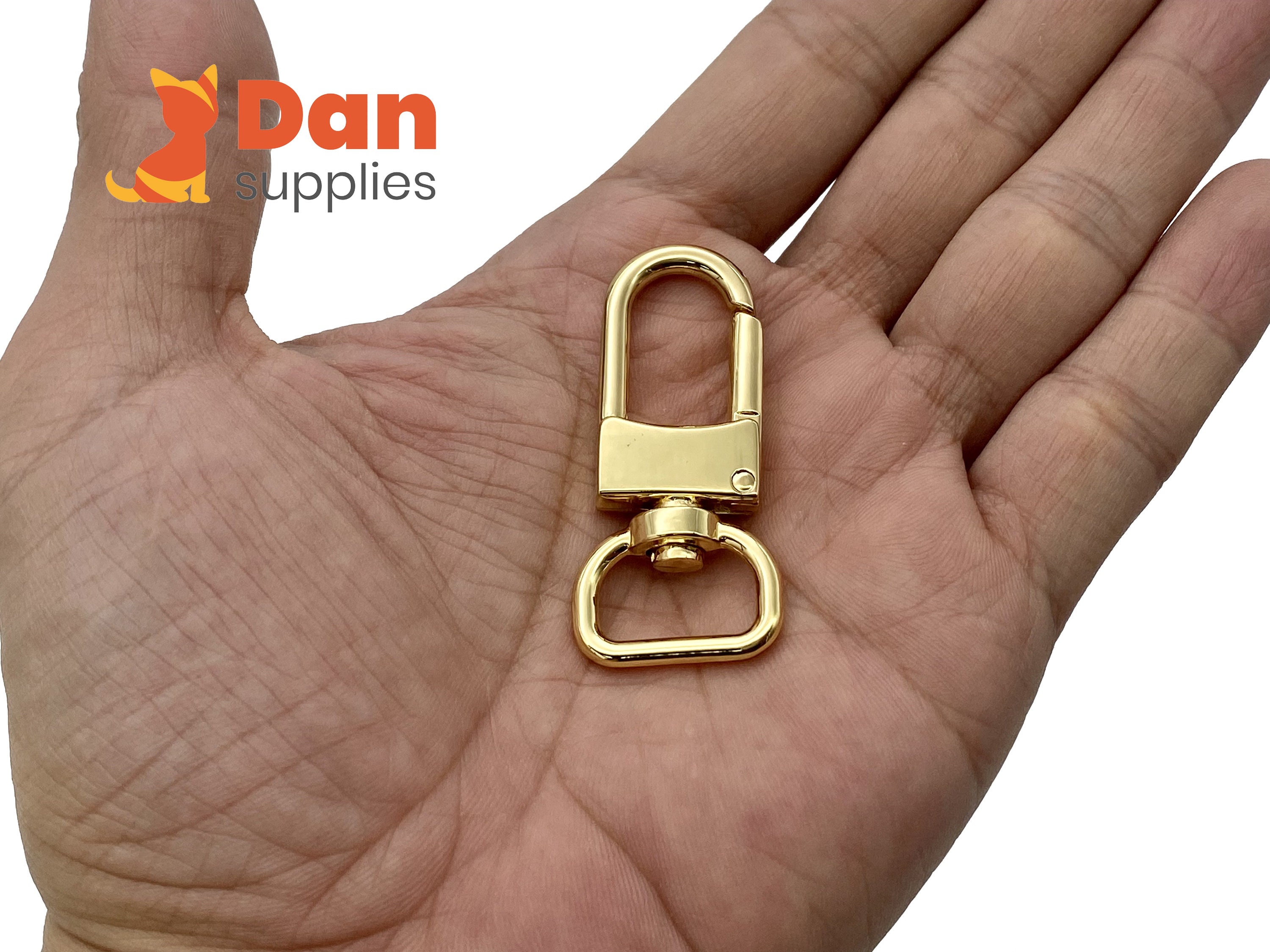 10pcs of 5/8 Inch 15mm Push Gate Swivel Snap Clasp Hook for - Etsy