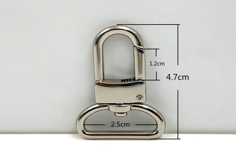 6pcs of 1 inch 25mm push gate swivel snap clasp hook for | Etsy