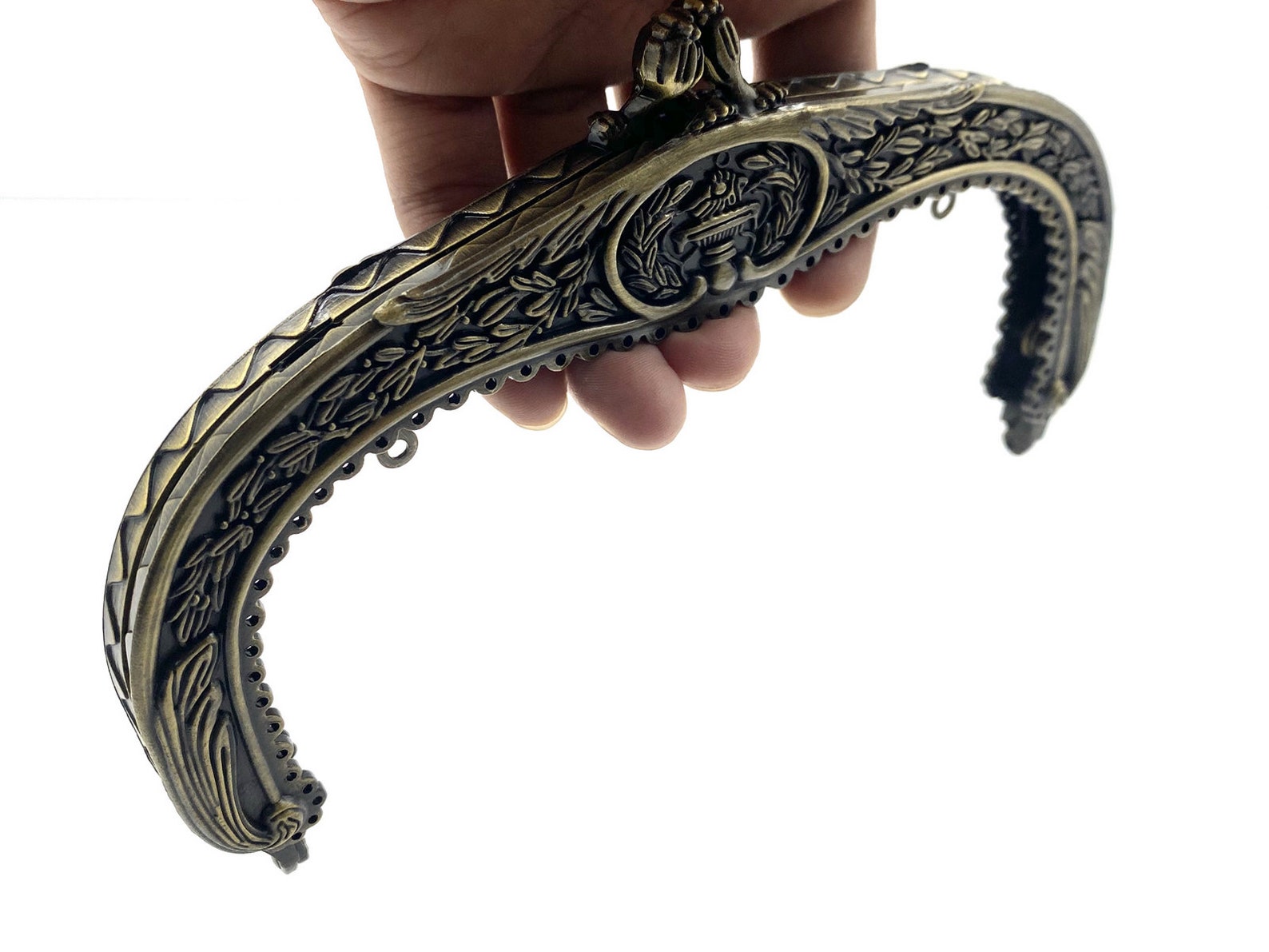 6 1/2 Inch 16.5 Cm Vintage Fancy Zinc Alloy Emboss Screw on | Etsy